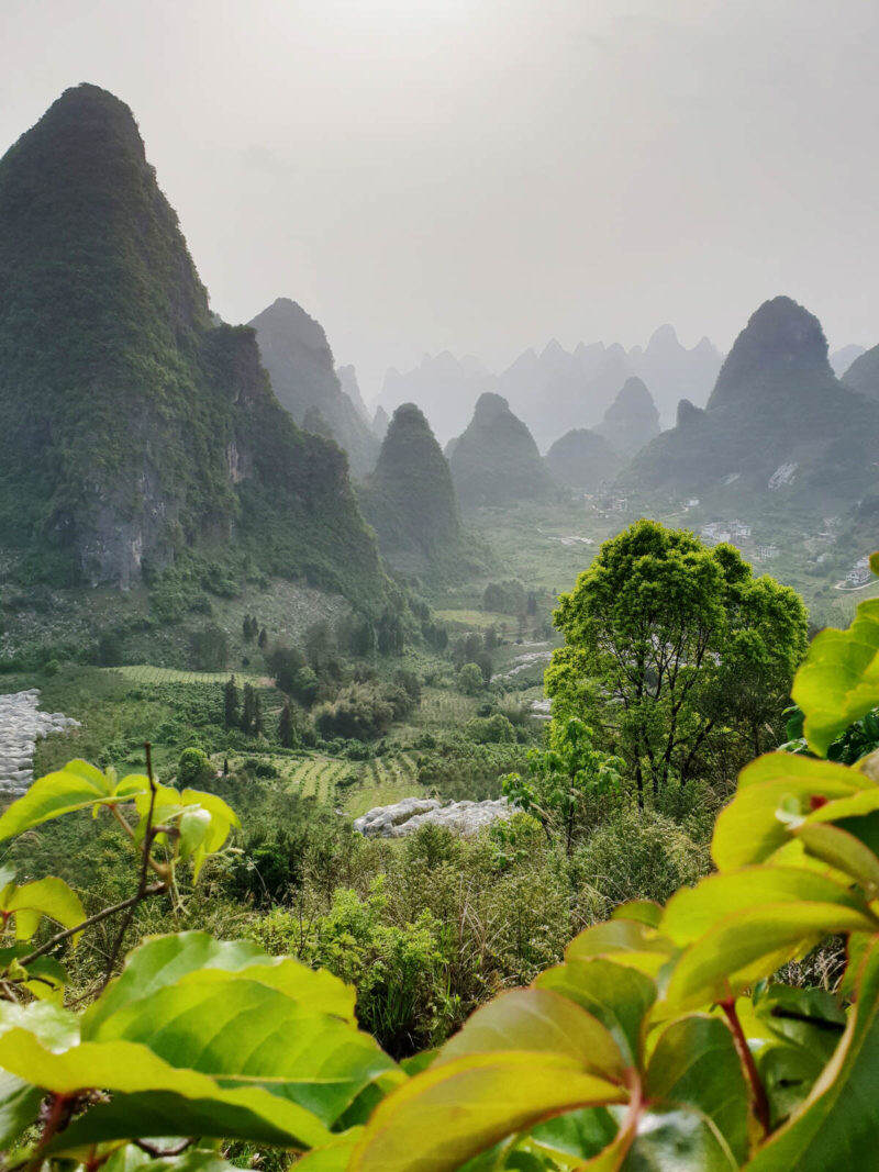 1st glimpse of China´s nature: Yangshuo, the Karst Mountains & Li River
